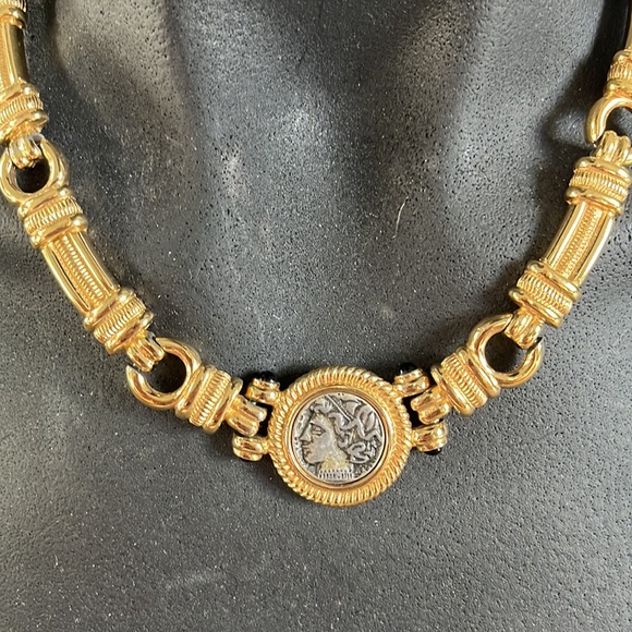 Mary Kay | Jewelry | Mary Kay Vintage Roman Coin Gold Tone Necklace ...